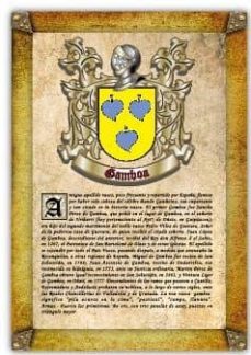 Apellido Gamboa / Origen, Historia Y Heráldica De Los Linajes Y ...